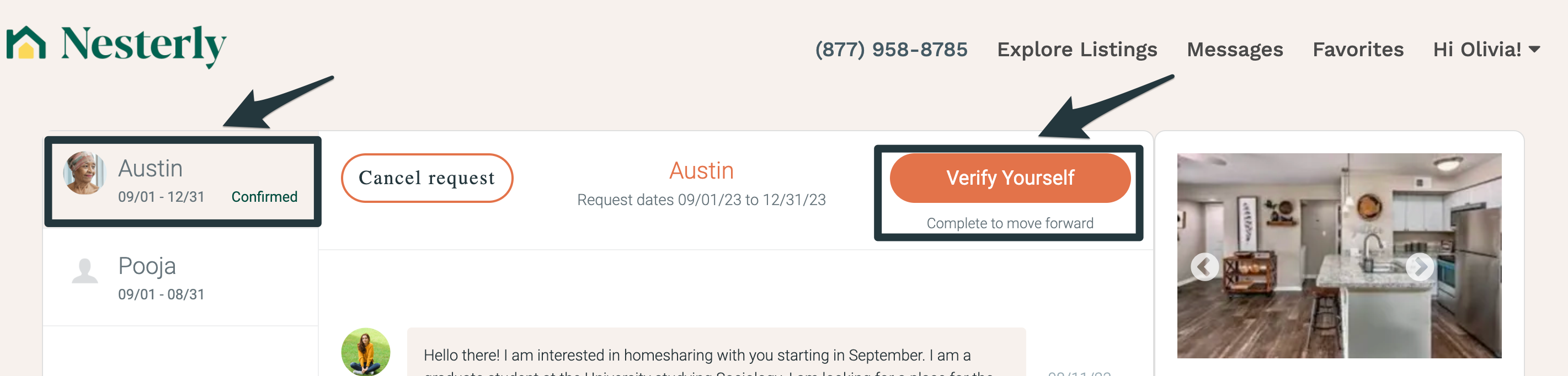 What steps do I take to confirm a homeshare with a Host? – Nesterly